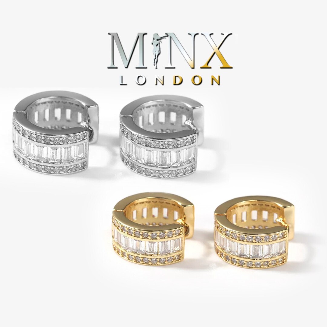 Iced Out Earrings Diamond Earrings Womens Earrings Mens Diamond ...