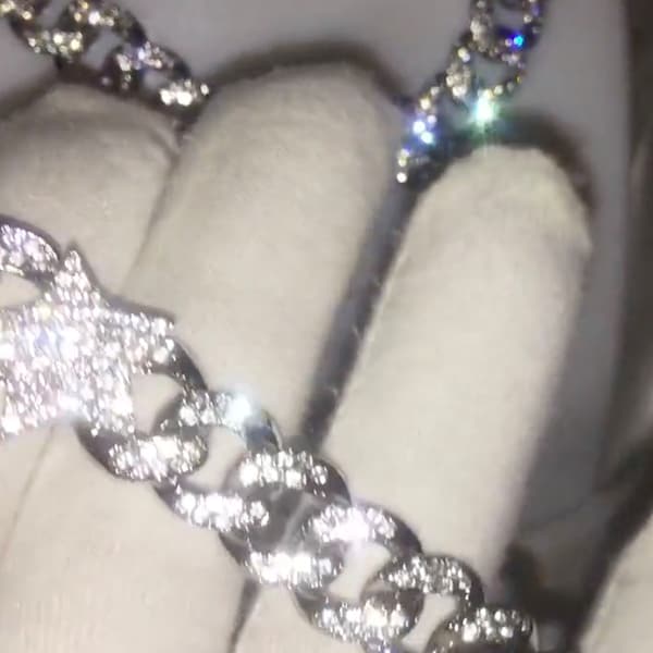 Real Iced Out Chains - Etsy