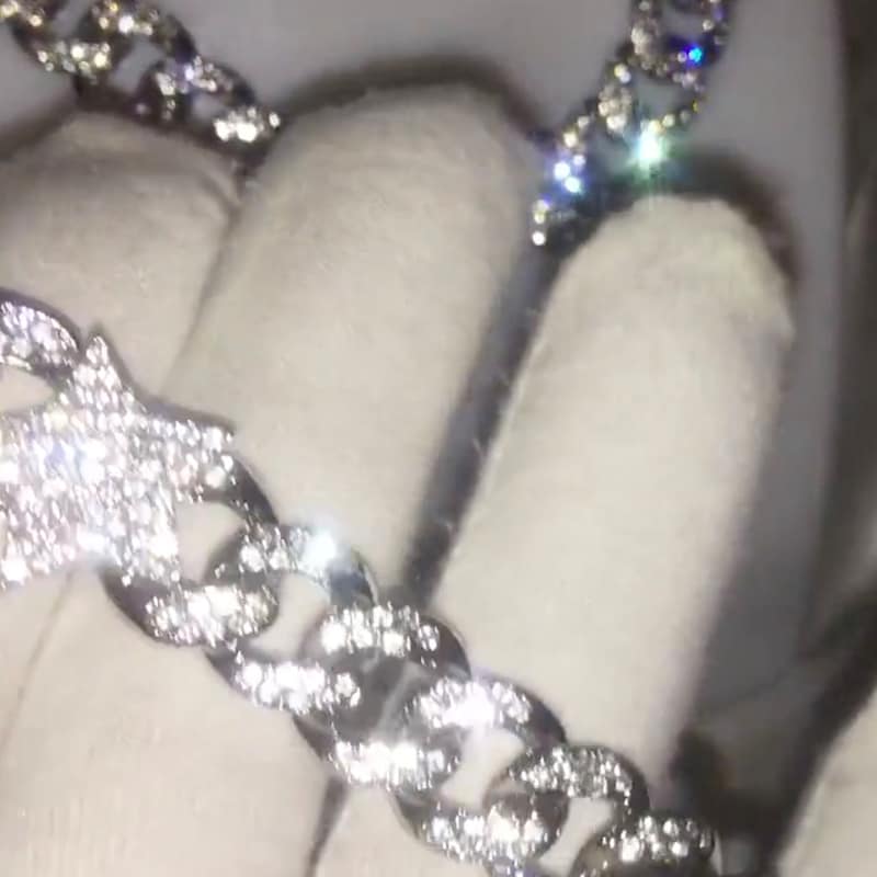 Real Iced Out Chains - Etsy