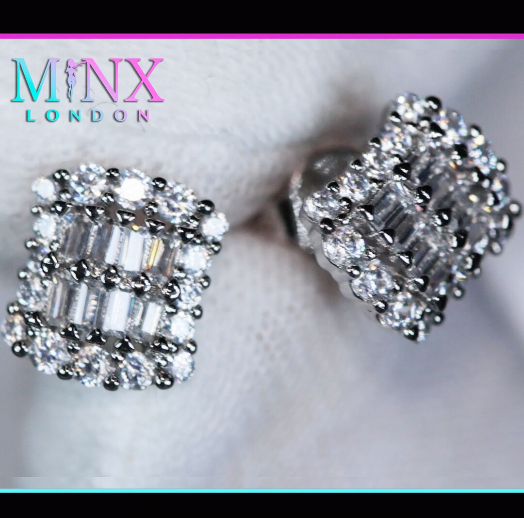 Iced Out Earrings | Diamond Earrings | Womens Earrings | Womens Diamond ...