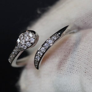 Snake Ring | Diamond Ring | Diamond Snake Ring | Stackable Ring ...
