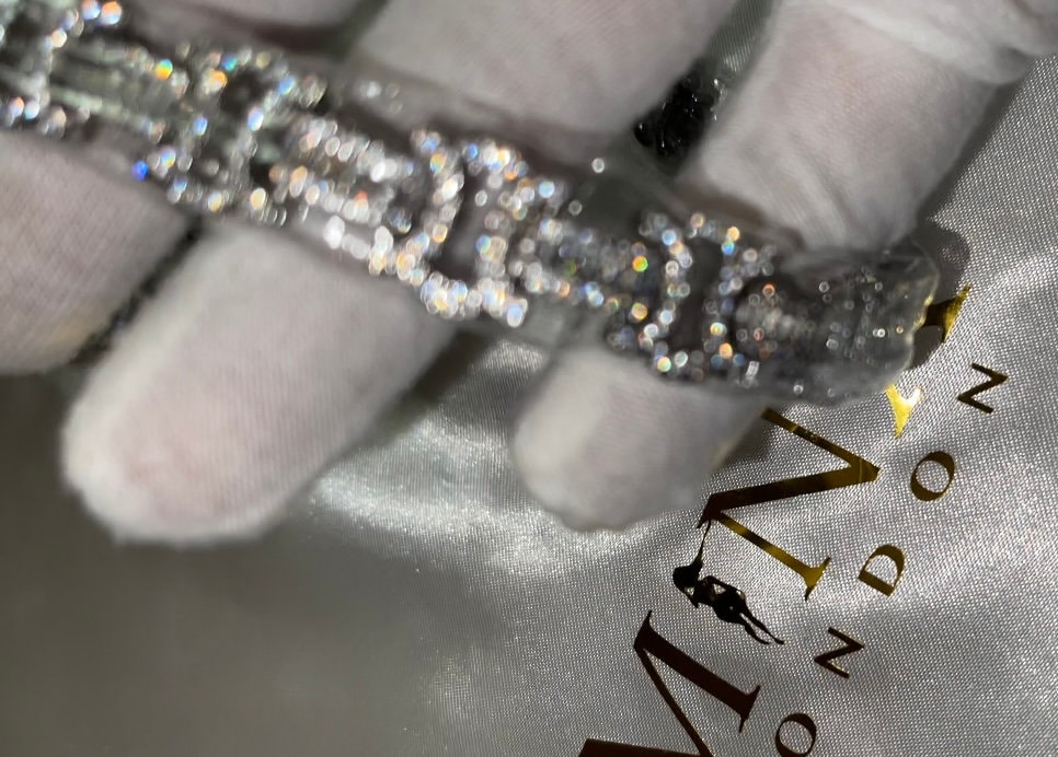 Iced Out Chain Iced Out Necklace Iced Out Jewelry Mens - Etsy UK