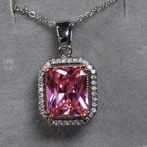 Pink Diamond Necklace | Womens Pink Diamond Pendant | Pink Diamond ...