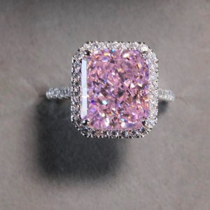 10.00 Carat Ring | Big Pink Diamond Ring | Womens Pink Diamond ...