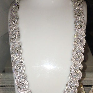 Infinity Link Chain Iced Out Chain Iced Out Necklace Mens Diamond ...