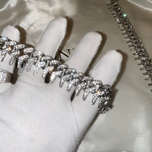 Iced Out Chain Iced Out Necklace Iced Out Bracelet Mens Iced Out Chains ...