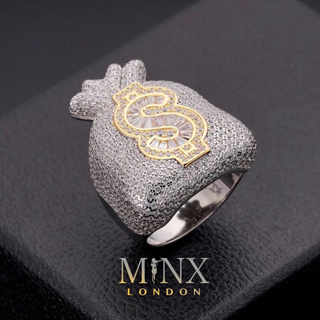 Iced Out Rings Iced Out Ring Mens Iced Out Ring Womens - Etsy