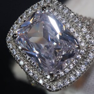 Big Carat Engagement Ring | Womens Big Diamond Ring | Womens Engagement ...