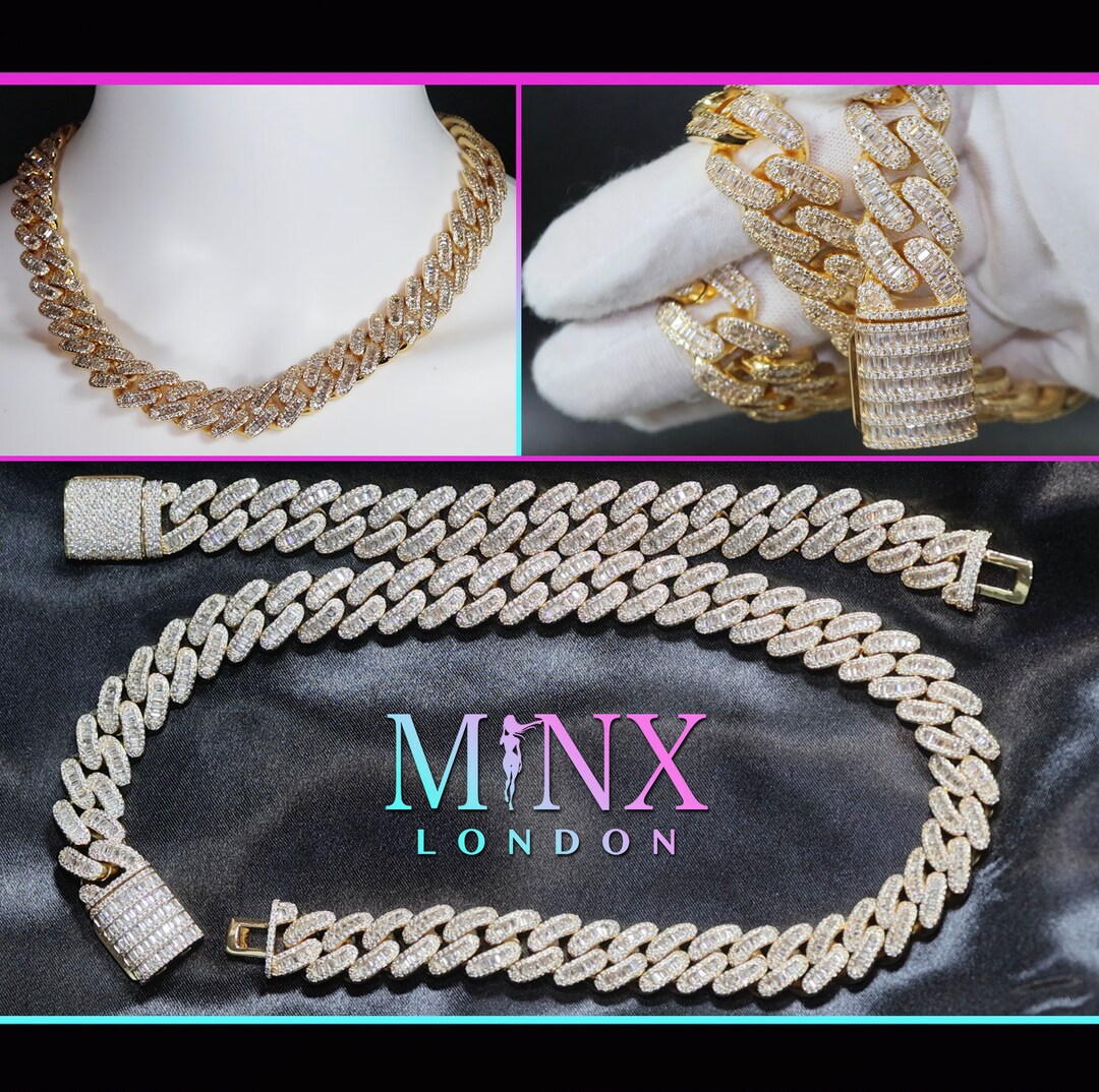 Iced Out Chain | Gold Iced Out Chain | Iced Out Necklace | Iced Out ...