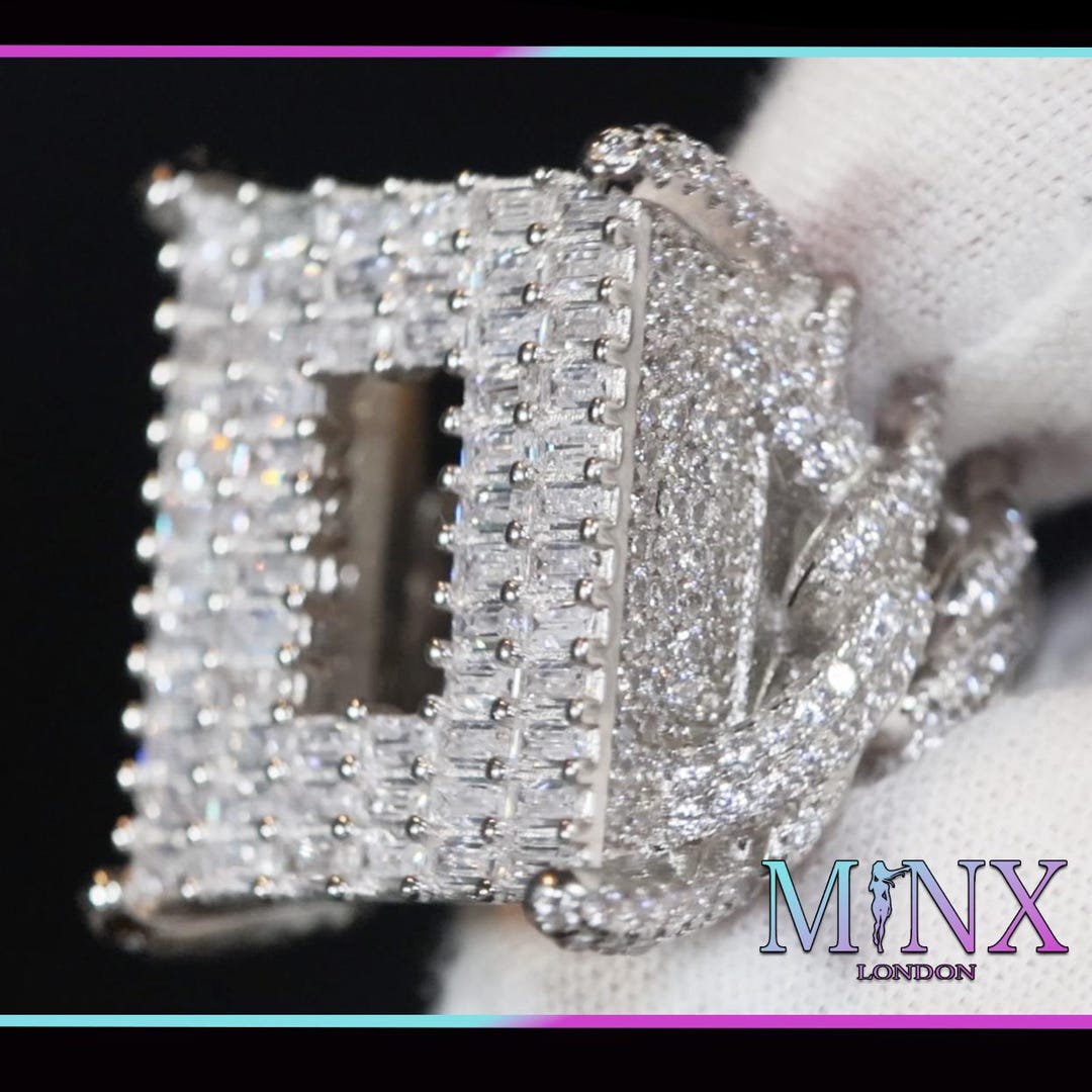 Iced Out Ring | Mens Iced Out Rings | Big Iced Out Ring | Iced Out ...