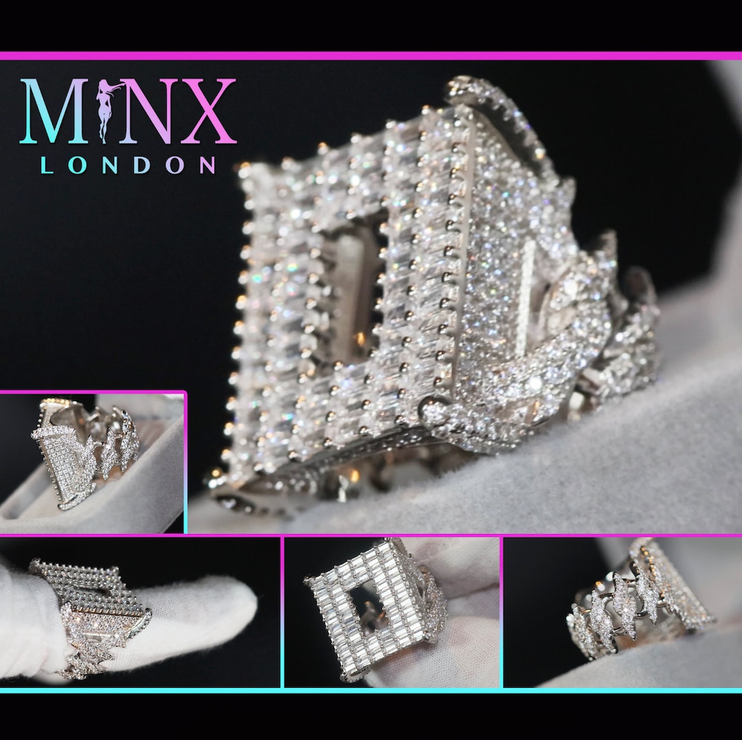 Iced Out Ring Mens Iced Out Rings Big Iced Out Ring Iced Out Rings UK ...