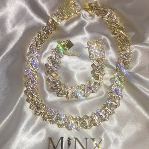 Iced Out Chain | Gold Iced Out Chain | Iced Out Necklace | Iced Out ...