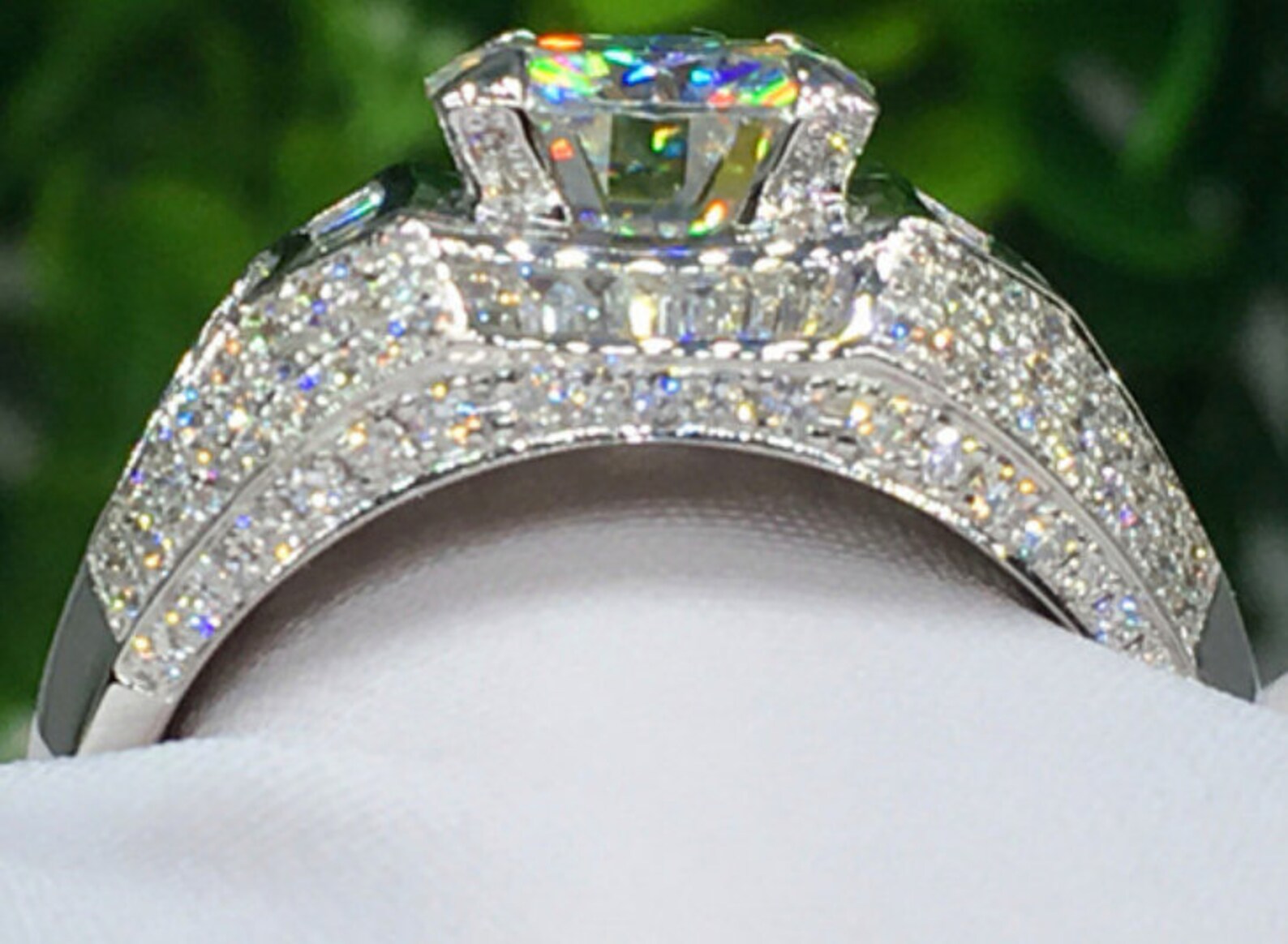 Iced Out Ring Mens Iced Out Rings Womens Iced Out Ring - Etsy