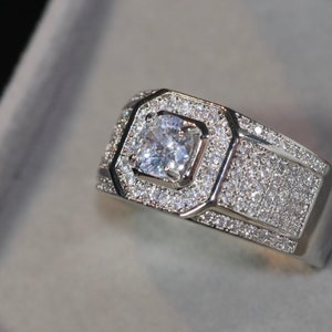 Iced Out Ring | Mens Iced Out Rings | Womens Iced Out Ring | Iced Out ...