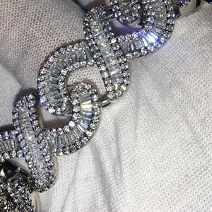 Infinity Link Chain Iced Out Chain Iced Out Necklace Mens Diamond ...