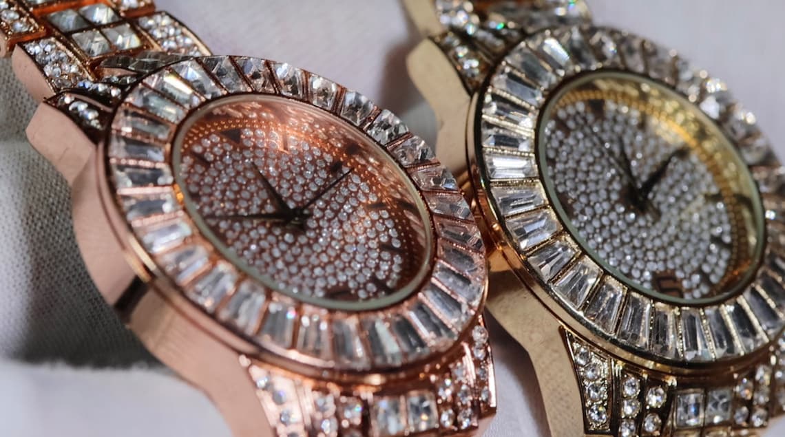 Iced Out Watch | Iced Watch | Mens Iced Out Watch | Hip Hop Watch ...
