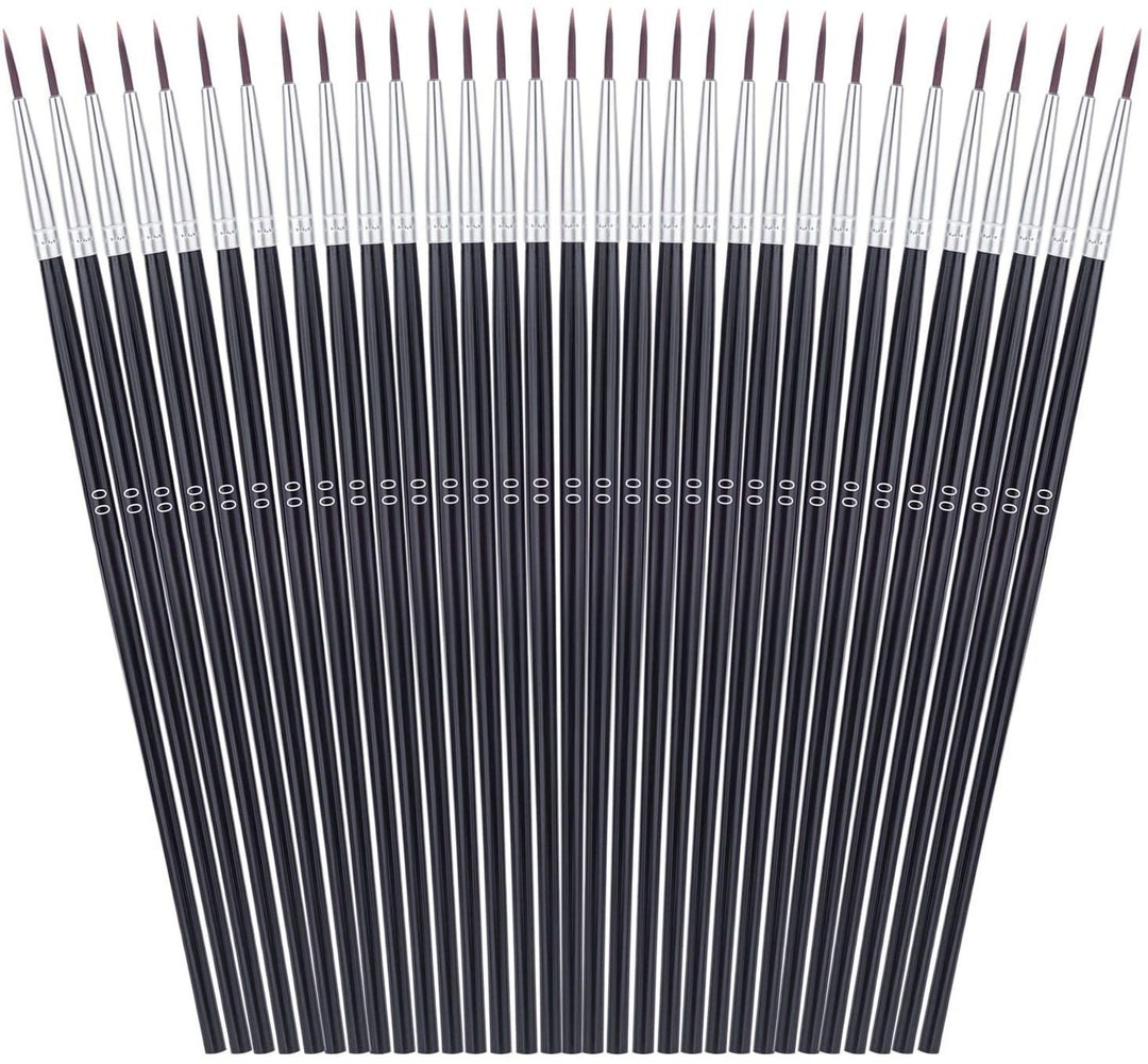 Extra Fine Point Detail Brush 3 Pack - Cookie Decorating Precision ...