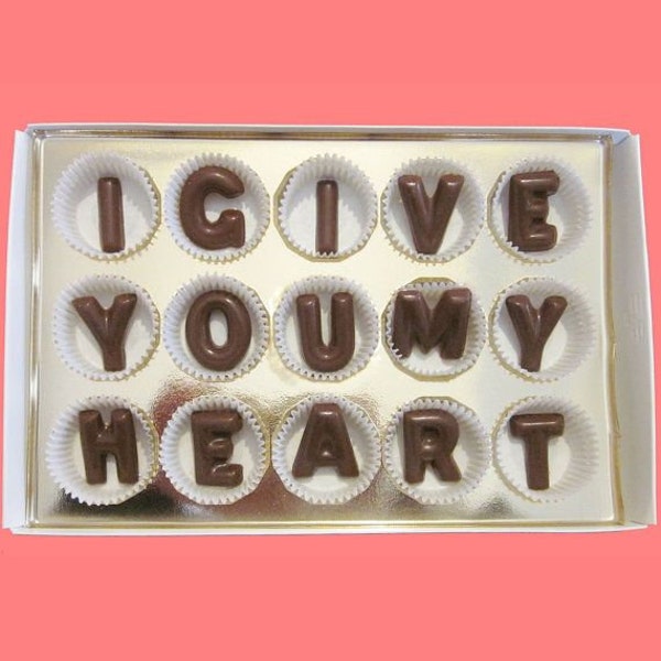 Alphabet Chocolate Mold - Etsy