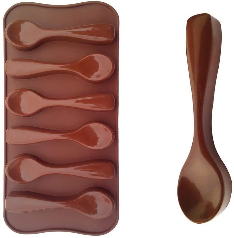 Chocolate Spoon Mold Silicone Mold - Etsy