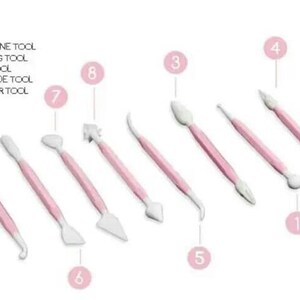 8pcs/set Fondant Modeling Tools - Etsy