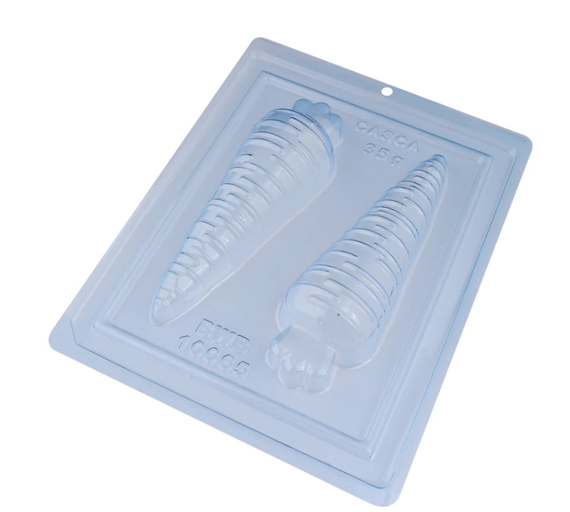 Carrot Shell 3-part Chocolate Mold - Easter Chocolate Mold - Etsy