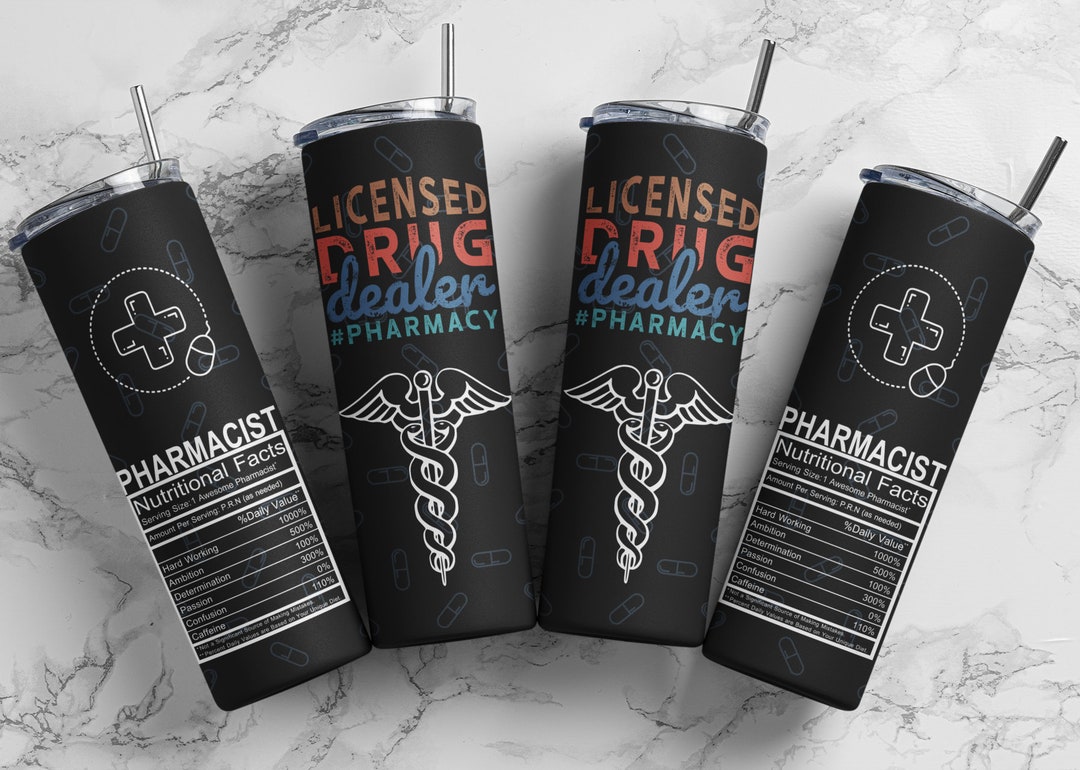 Pharmacist Tumbler Wrap Pharmacist Nutritional Facts - Etsy