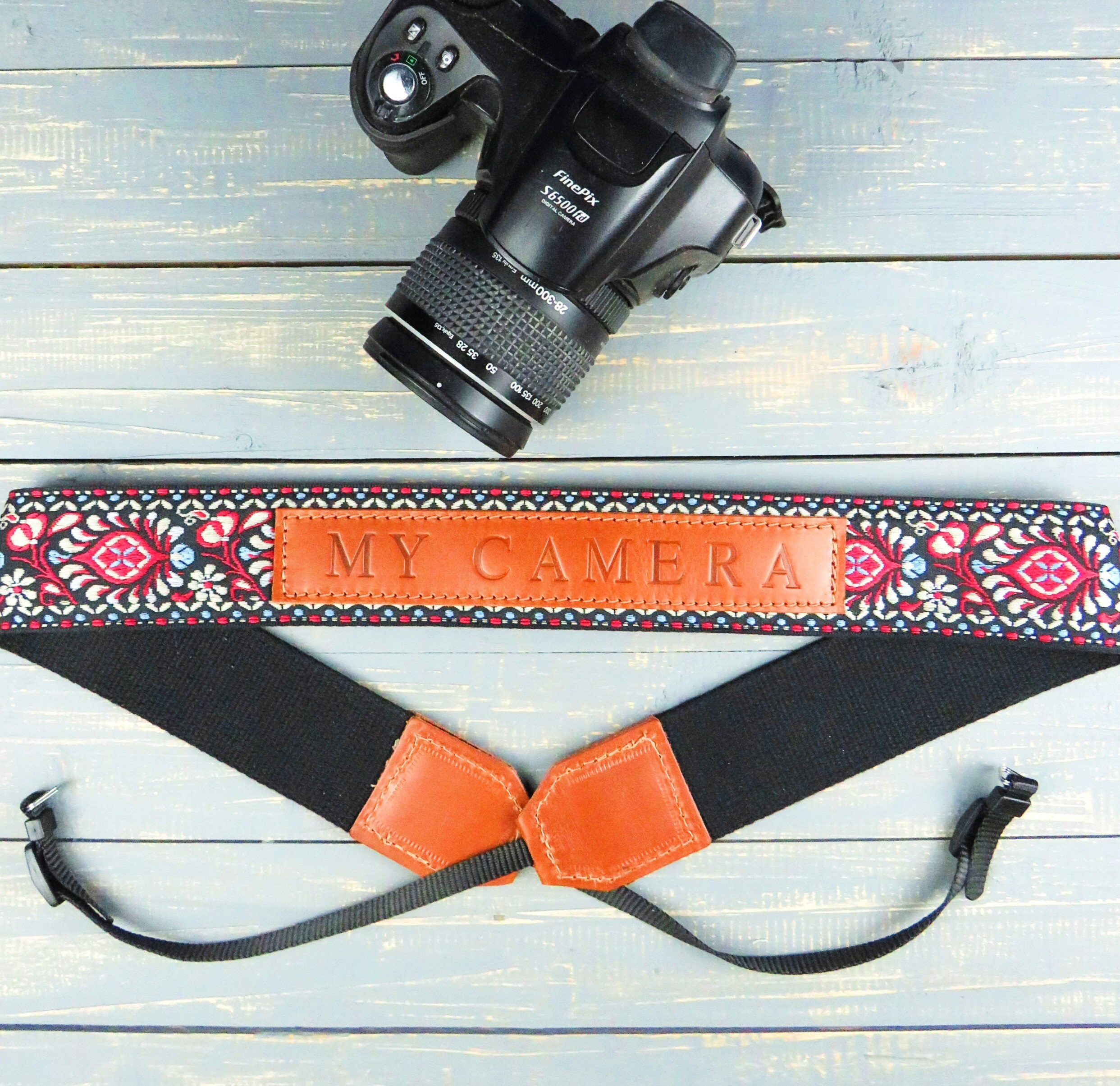 Personalised Jacquard Camera Strap / Padded Camera Strap / Camera Gift ...