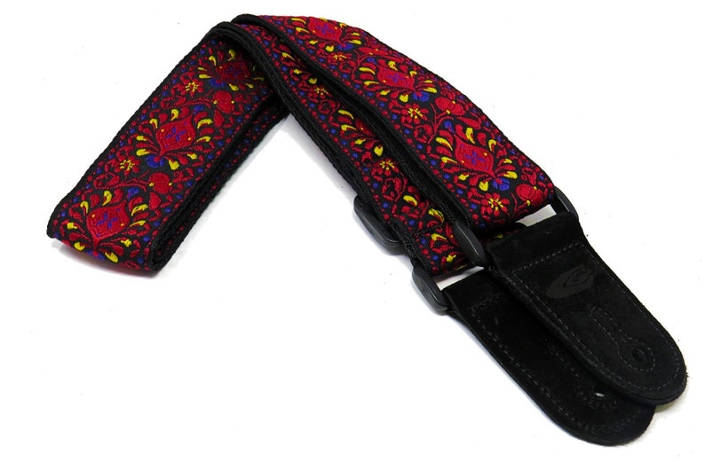 Woven Guitar Strap Jimi Hendrix Retro Style / Acoustic Guitar - Etsy UK