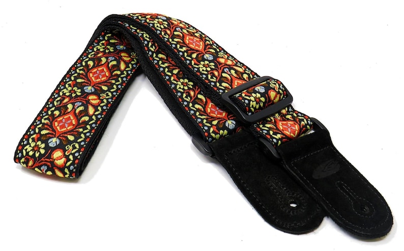Woven Guitar Strap Jimi Hendrix Retro Style / Acoustic Guitar - Etsy UK