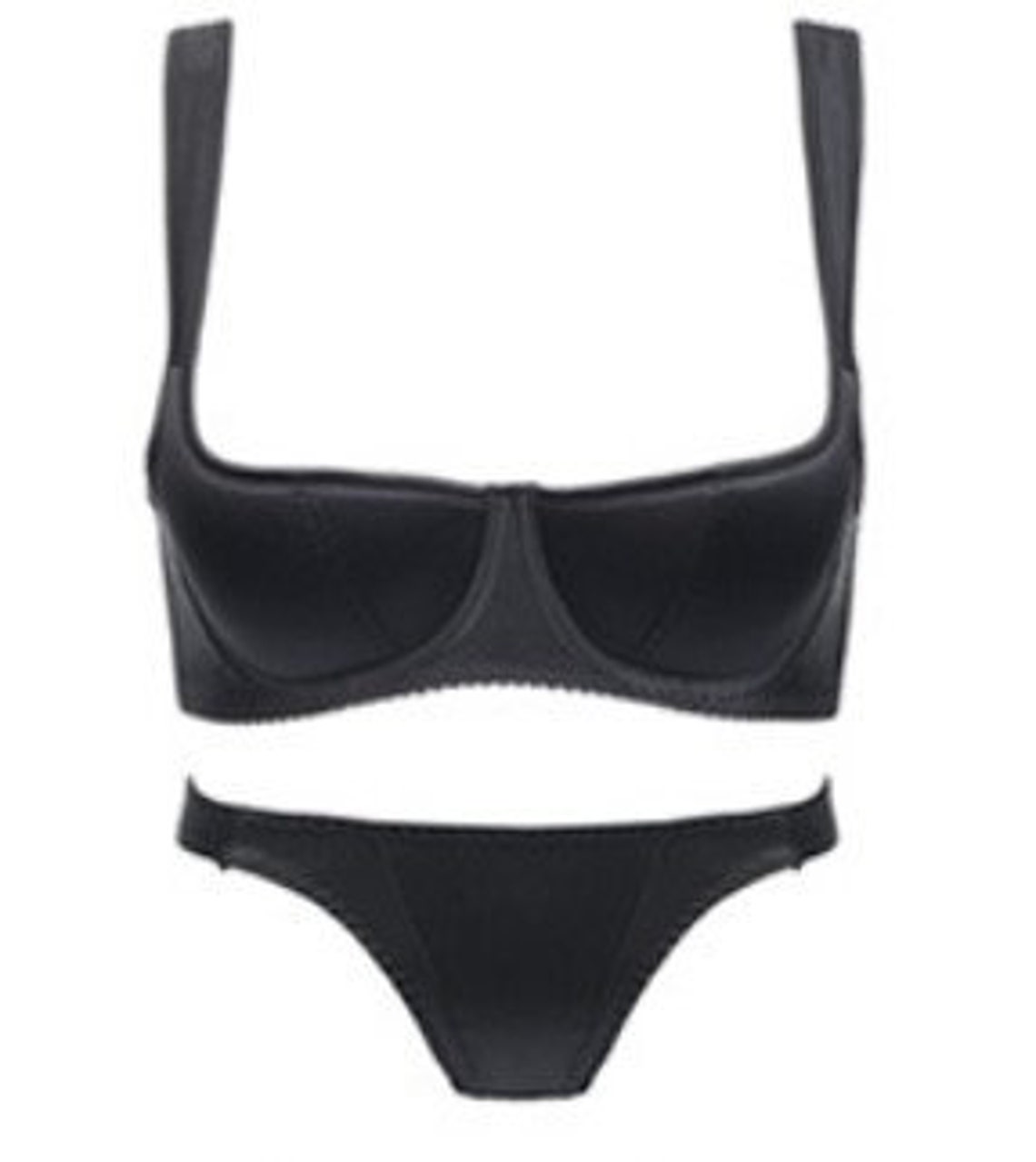 Vintage Lingerie Bra and Panties Set Corset Bra Retro - Etsy