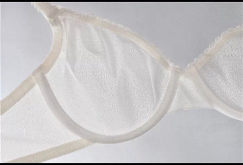 See Through Bra and Panties Lingerie Set Transparent Mesh Sexy - Etsy ...