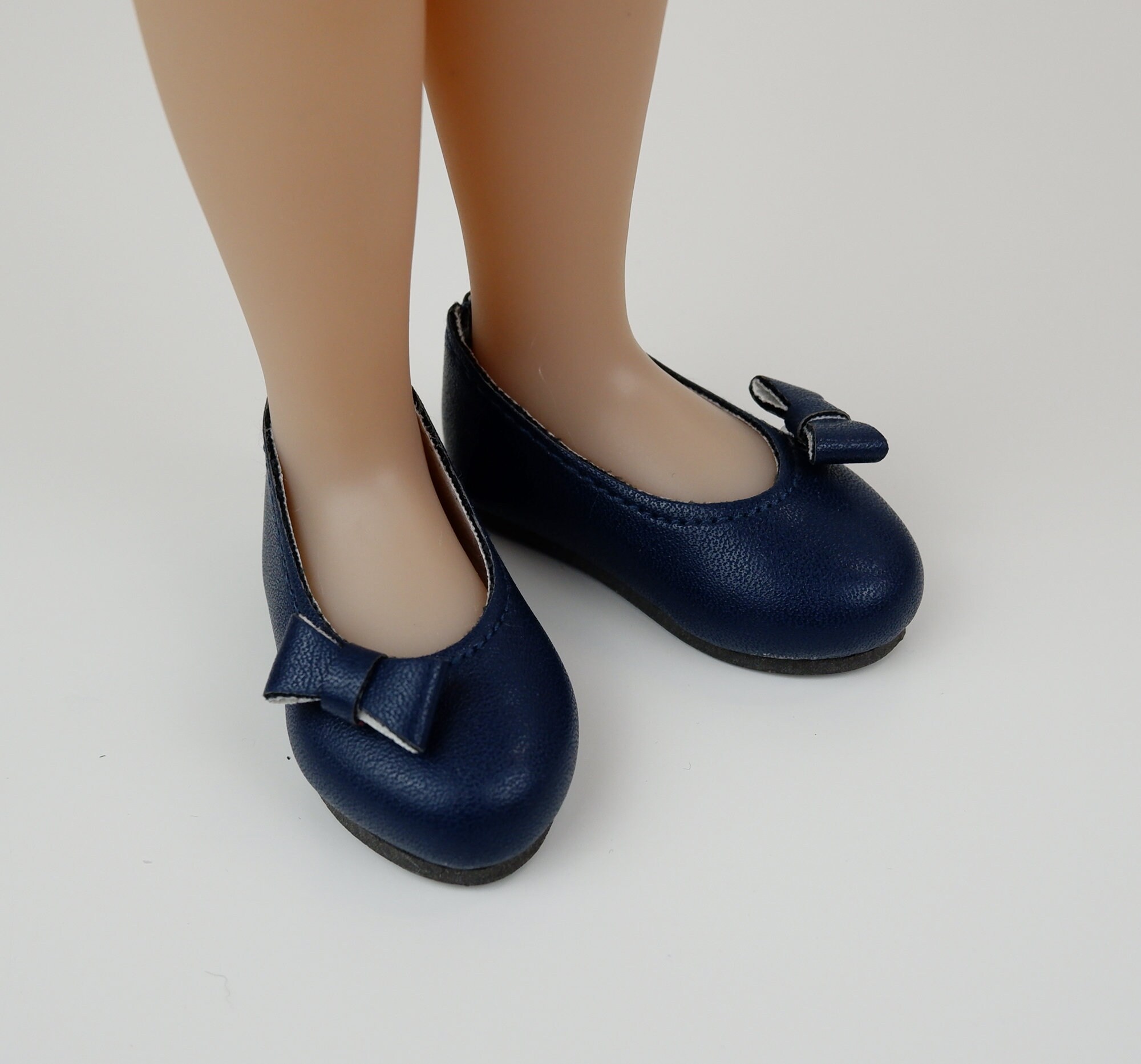 Bow Toe Ballet Flats Shoes for Ruby Red Fashion Friends Doll - Shades ...