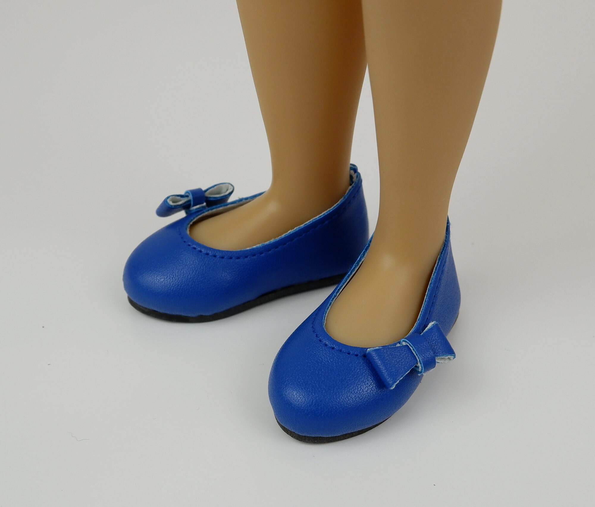 Bow Toe Ballet Flats Shoes for Ruby Red Fashion Friends Doll - Shades ...
