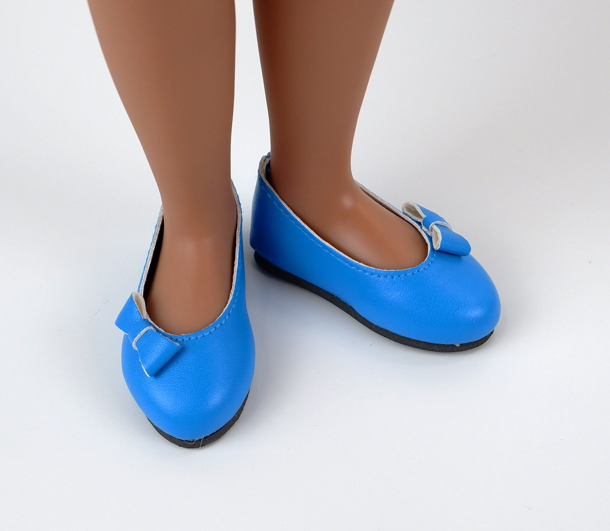 Bow Toe Ballet Flats Shoes for Ruby Red Fashion Friends Doll - Shades ...