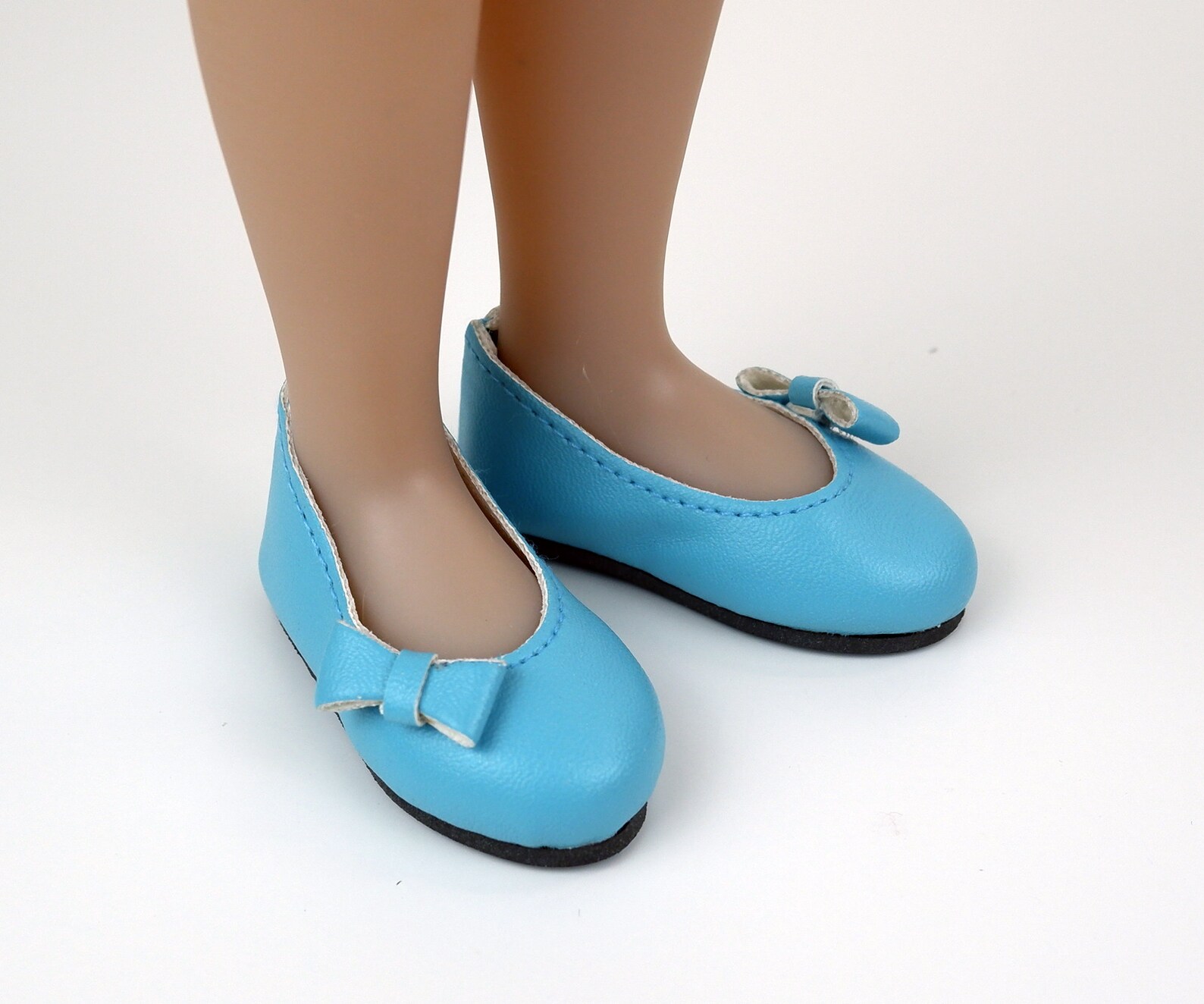 Bow Toe Ballet Flats Shoes for Ruby Red Fashion Friends Doll - Shades ...