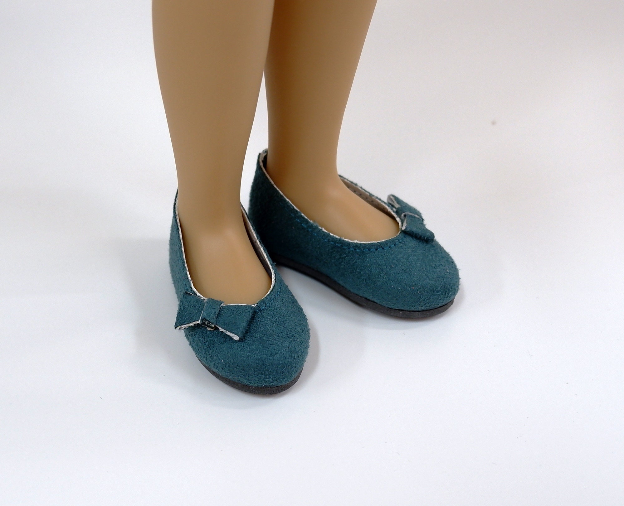 Bow Toe Ballet Flats Shoes for Ruby Red Fashion Friends Doll - Citrus ...