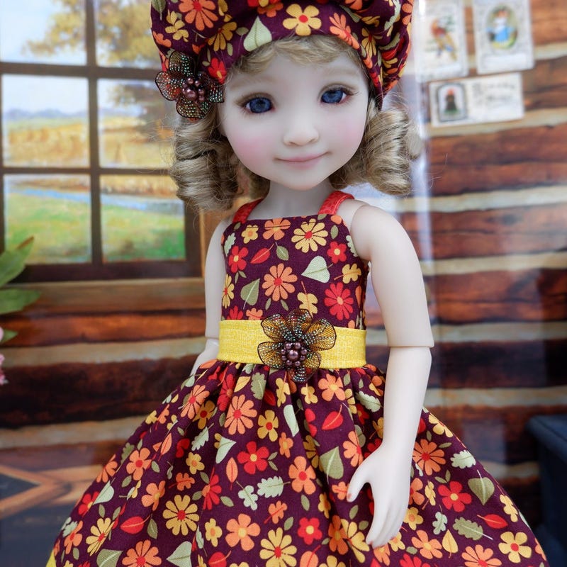 Ruby Red Doll - Etsy