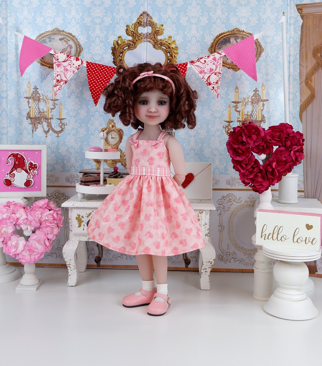 Be Mine Dress & Shoes for Ruby Red Fashion Friends Doll - Etsy
