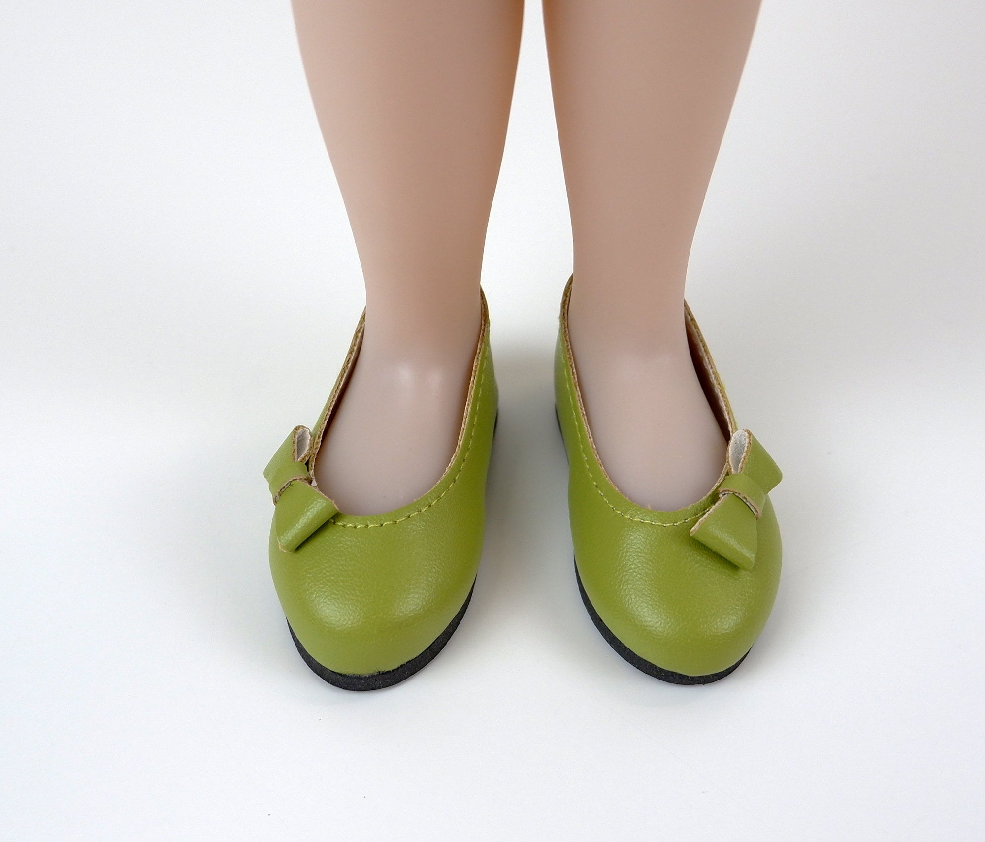 Bow Toe Ballet Flats Shoes for Ruby Red Fashion Friends Doll - Citrus ...
