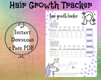 Printable Growth Tracker - Etsy