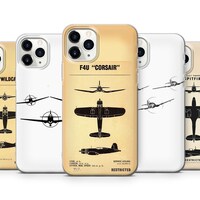Aviation Phone Case Airplane Pilot Travel Jet Cover for iPhone 16,15,14 ...