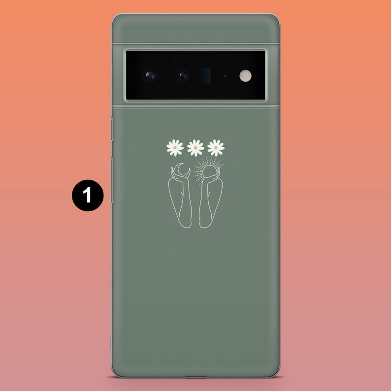 Pastel Tones Sage Phone Case Green Cover for Google Pixel 10, 9A, 9pro ...