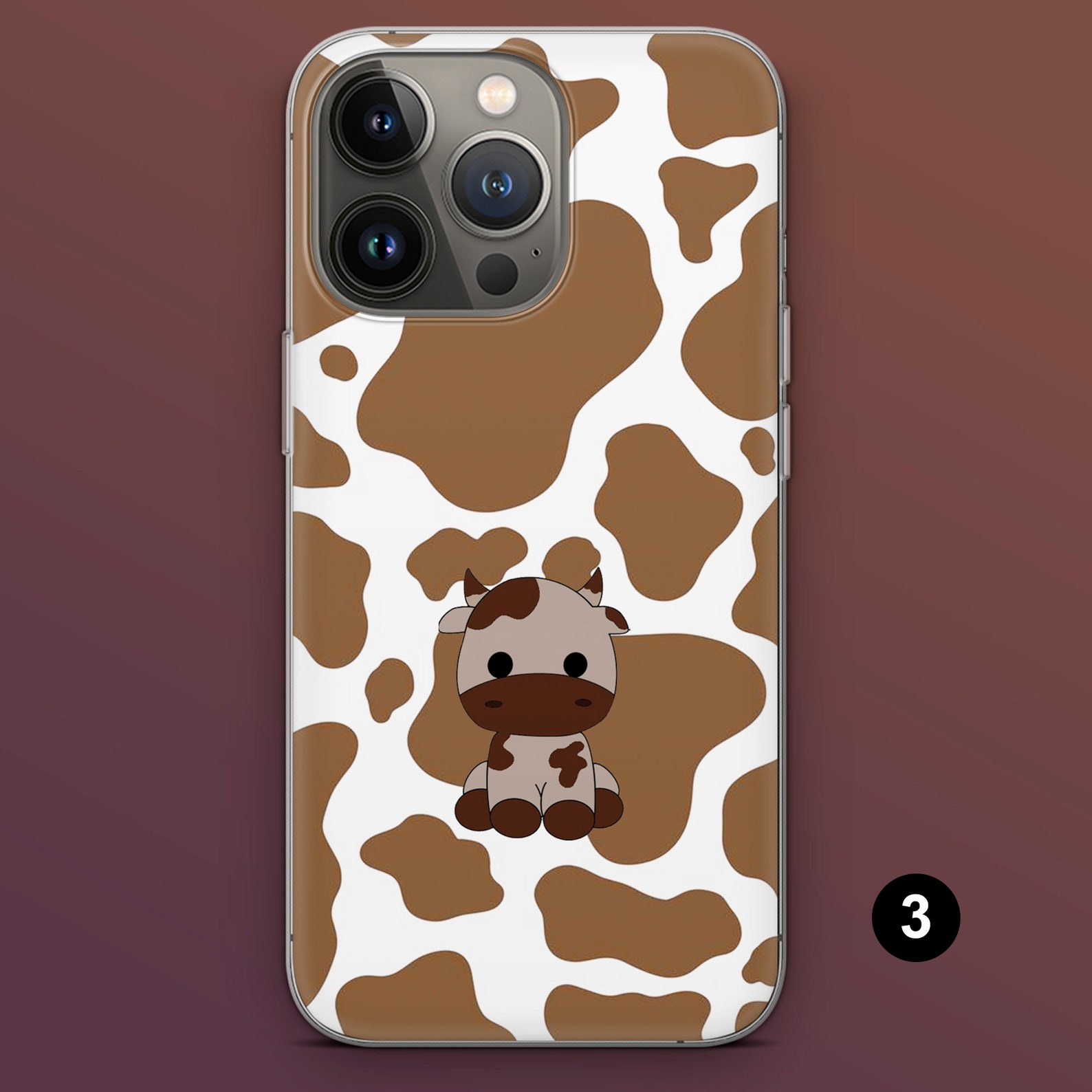 Baby Cow Phone Case Calf Livestock iPhone Cover for iPhone 15pro, 14 ...