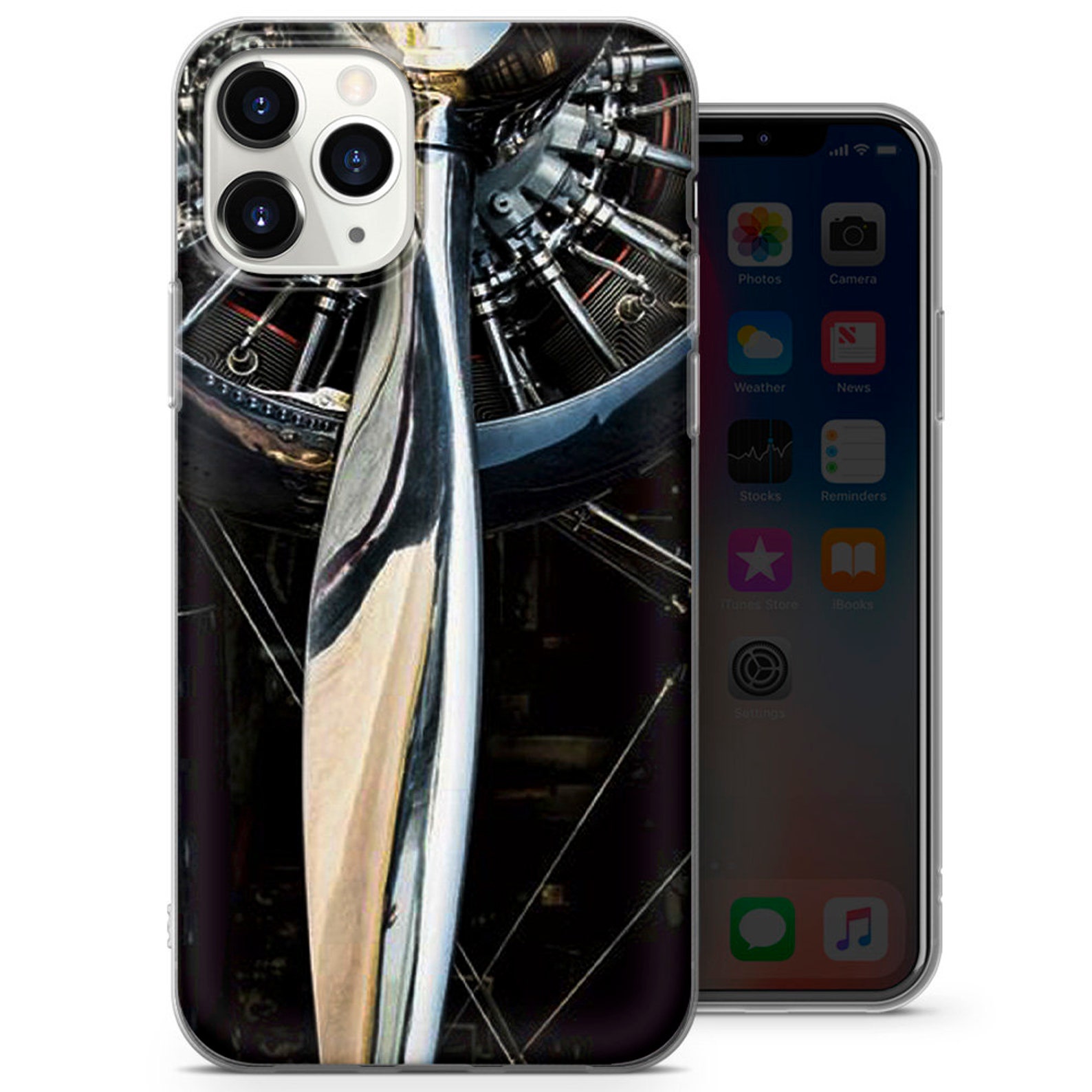 Aviation Phone Case Airplane Pilot Cover for iPhone 17, 16E, 15, 14, 13 ...