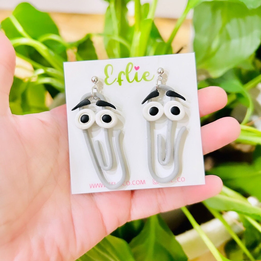 Back to School Clippy Earrings | School Clip Earrings | Retro Cute ...