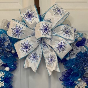 Snowflake Wreath. - Etsy