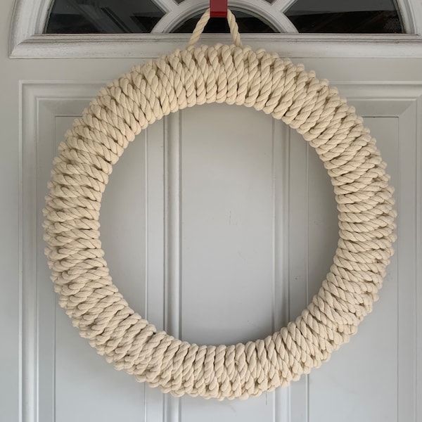 Rope Wreath - Etsy