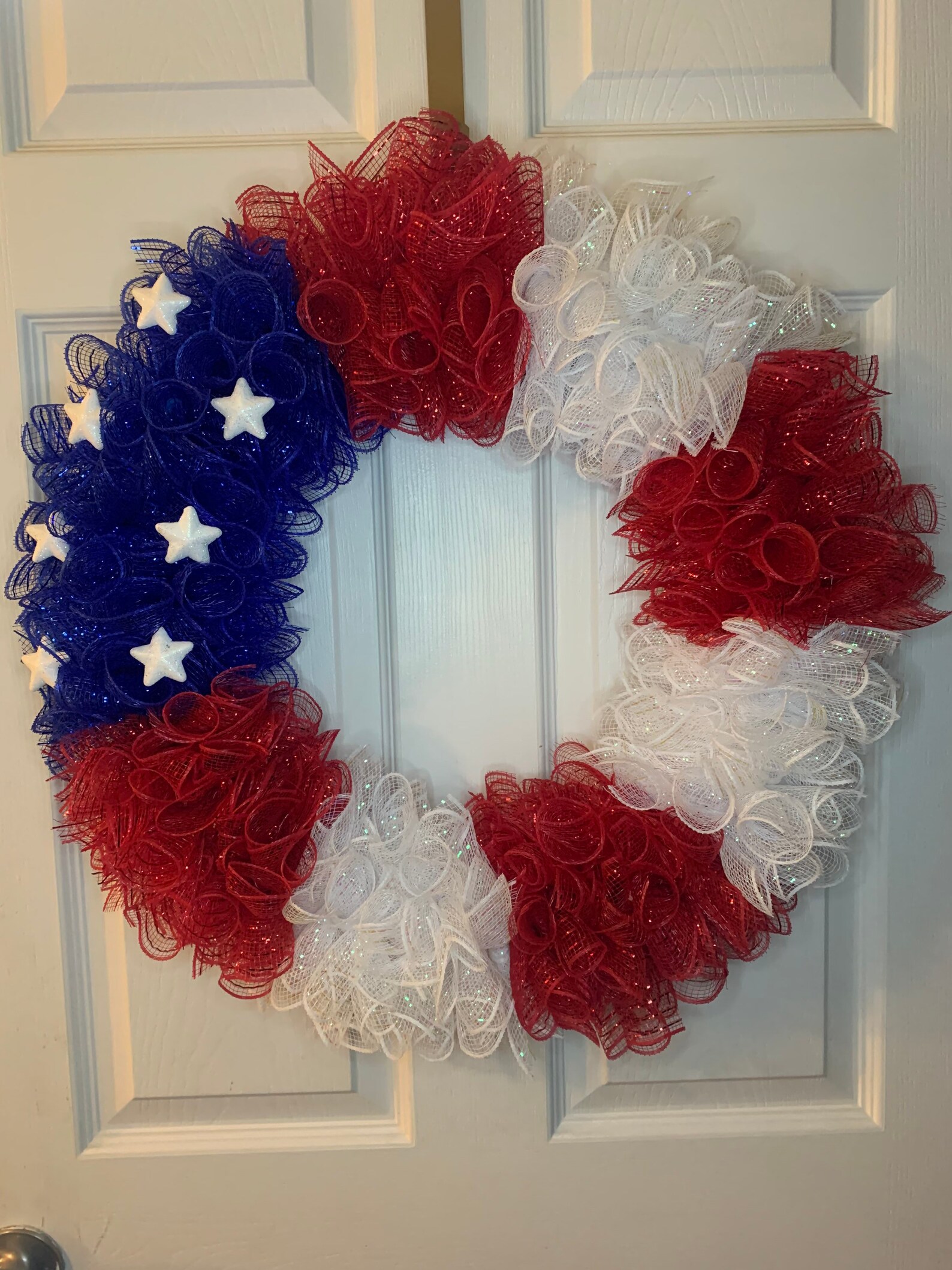 Flag Wreath Patriotic Wreath Veterans Wreath. | Etsy