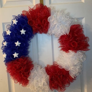 Flag Wreath- Patriotic Wreath- Veterans Wreath. - Etsy