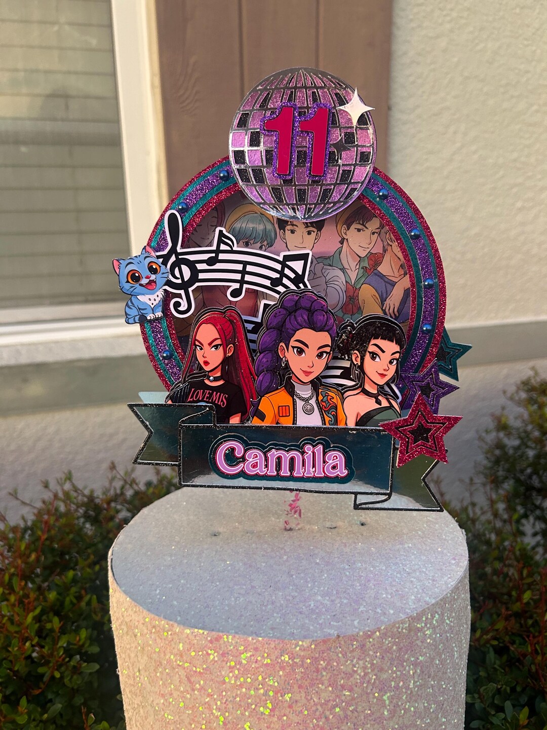 Kpop Starts Singers Cake Topper Theme Birthday Party - Etsy UK